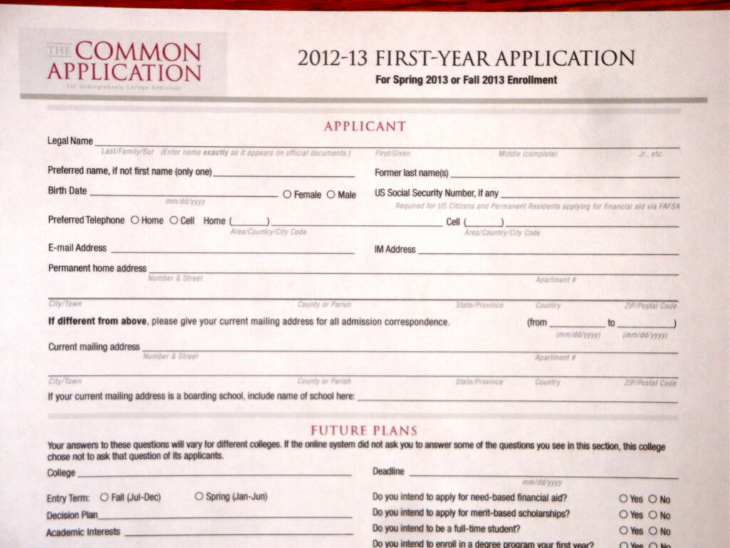 Printable College Application: A Thing of the Past? | StartSchoolNow